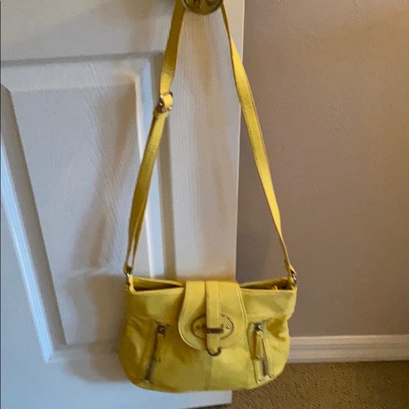 Nine West | Bags | Yellow Shoulder Crossbody Purse | Poshmark